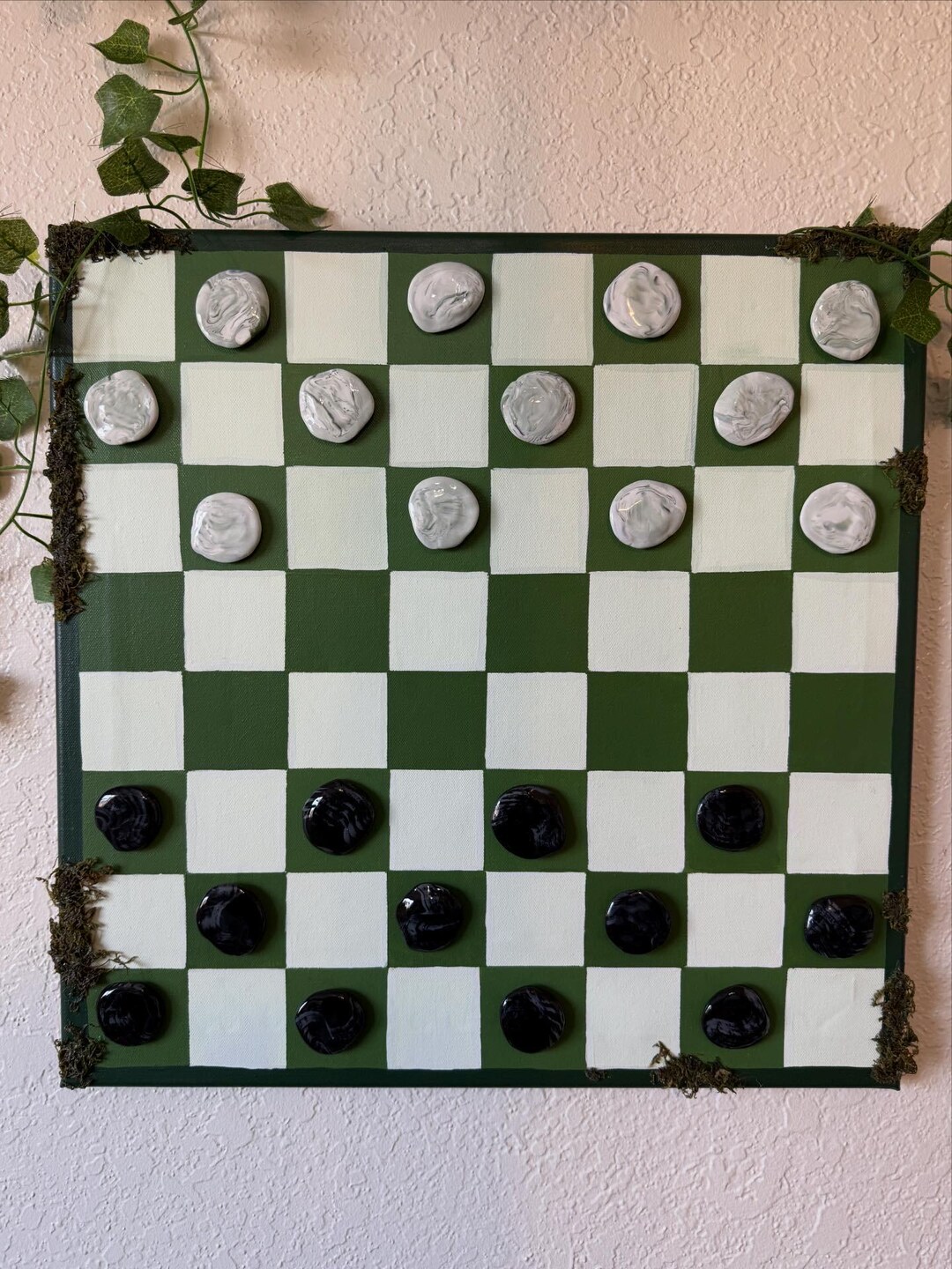 Magnetic Checkers Game - Etsy