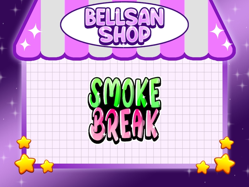 Twitch Emote- SMOKE BREAK - Etsy