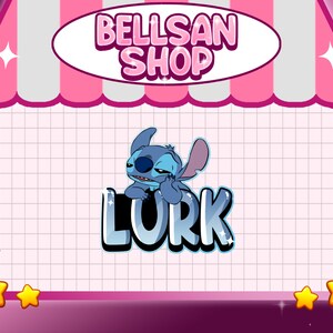 Animated Twitch Emote Stitch Cheering, Stitch Twitch Emotes, Cute ...