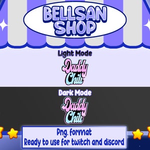 Twitch Emote- Daddy Chill - Etsy