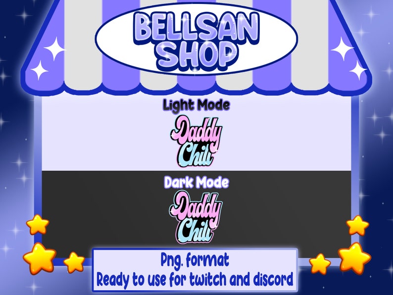 Twitch Emote Daddy Chill - Etsy