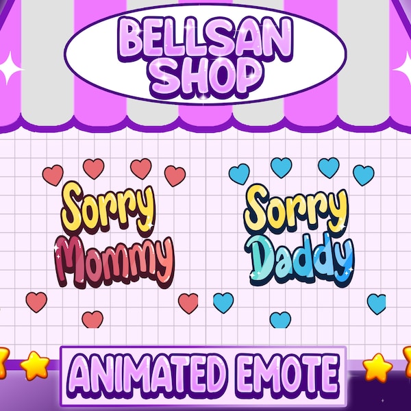 Mommy Sorry Animated Emote - Etsy
