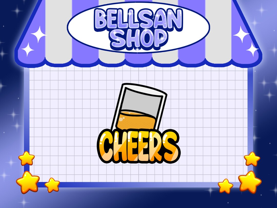 Twitch Emote- Cheers - Etsy