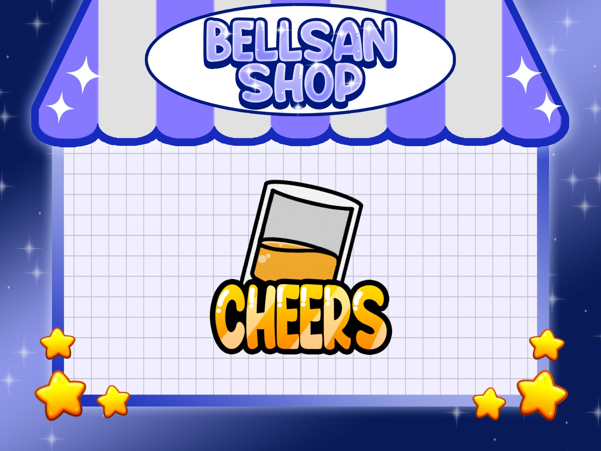 Twitch Emote- Cheers - Etsy