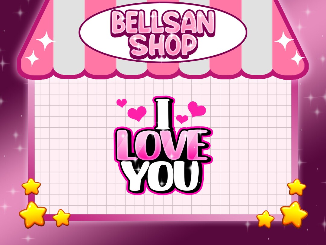 Twitch Emote - I Love You - Etsy