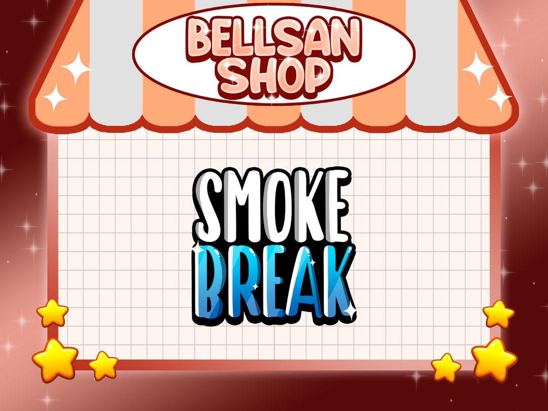Twitch Emote- SMOKE BREAK - Etsy