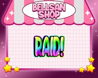 ANIMATED STATIC EMOTE Raid, Animated Raid Emote, Raid Sparkle Emote ...