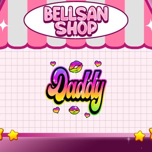 TWITCH EMOTE - DADDY - Etsy