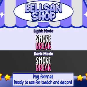 Twitch Emote- SMOKE BREAK - Etsy