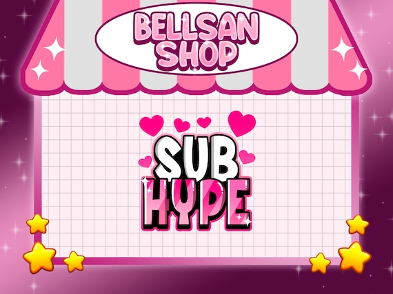 Twitch Emote SUB HYPE - Etsy