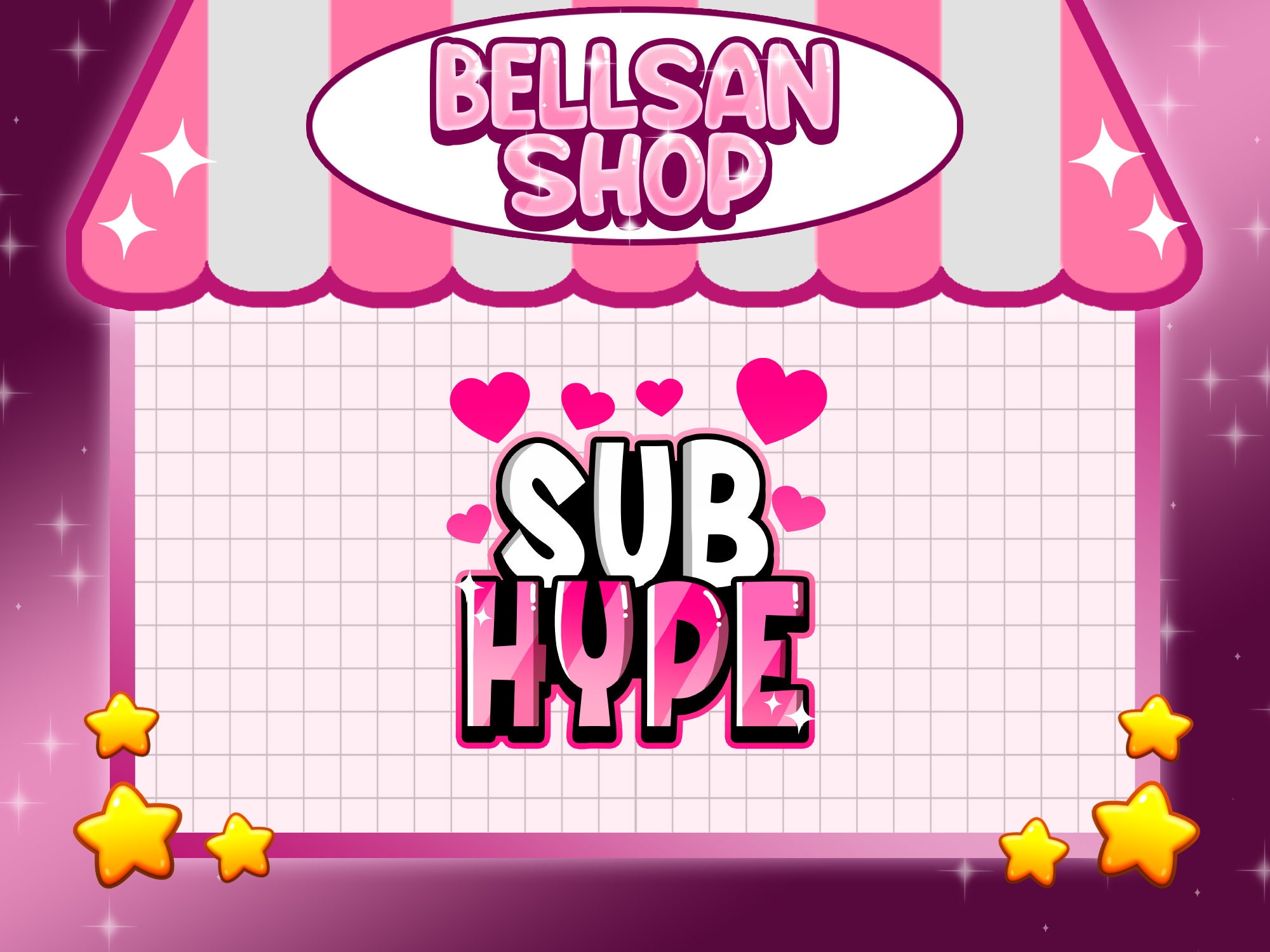 Twitch Emote SUB HYPE - Etsy