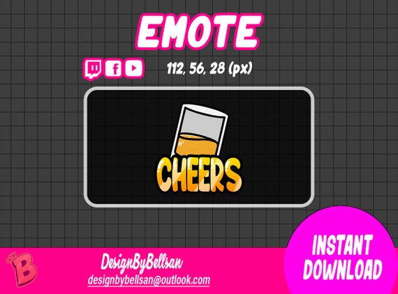 Twitch Emote Cheers - Etsy