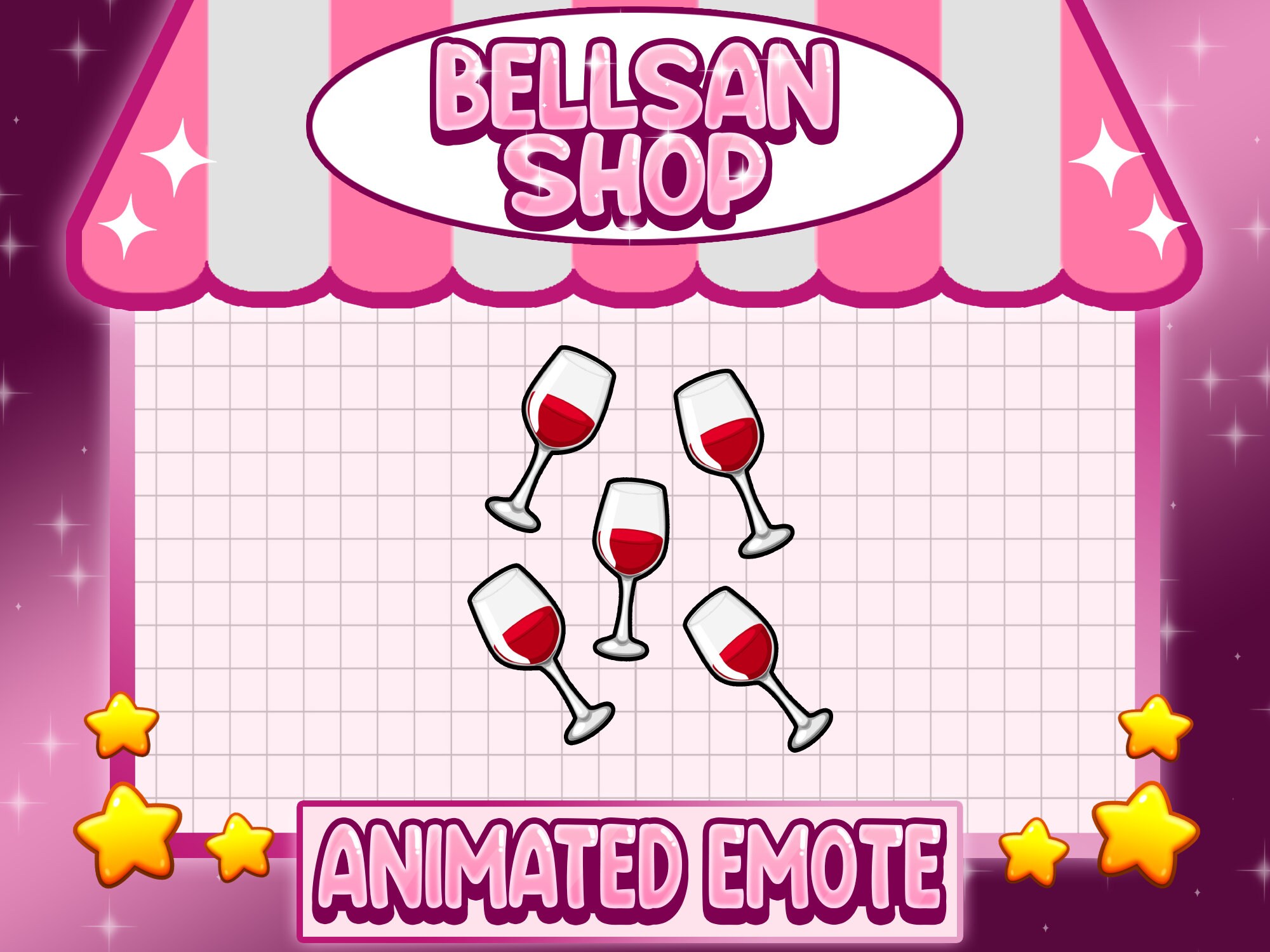 ANIMATED EMOTE / WINE Glass Rain Emote / Wine Rain / Red Emote / Wine ...