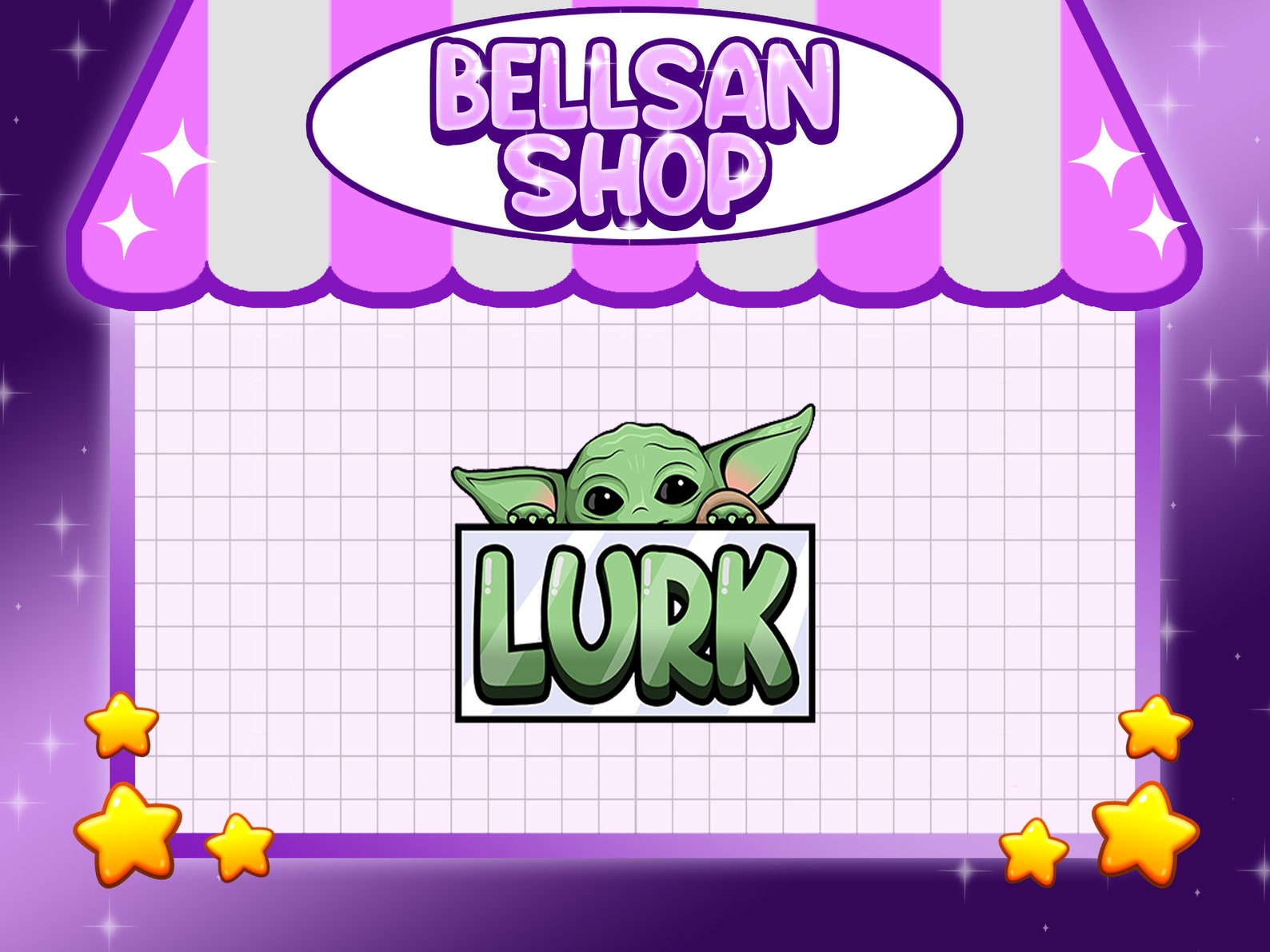 YODA TWITCH EMOTE - Etsy