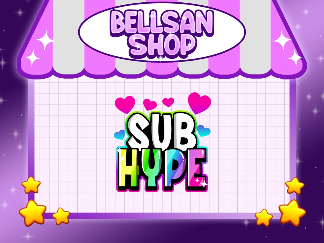 TWITCH EMOTE - Sub Hype - Etsy