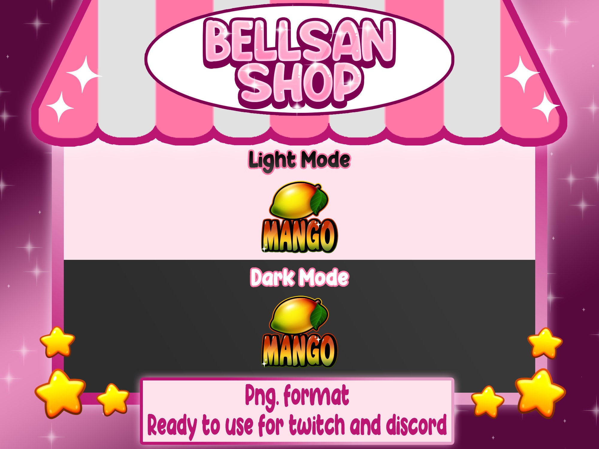 Twitch Emote- MANGO - Etsy