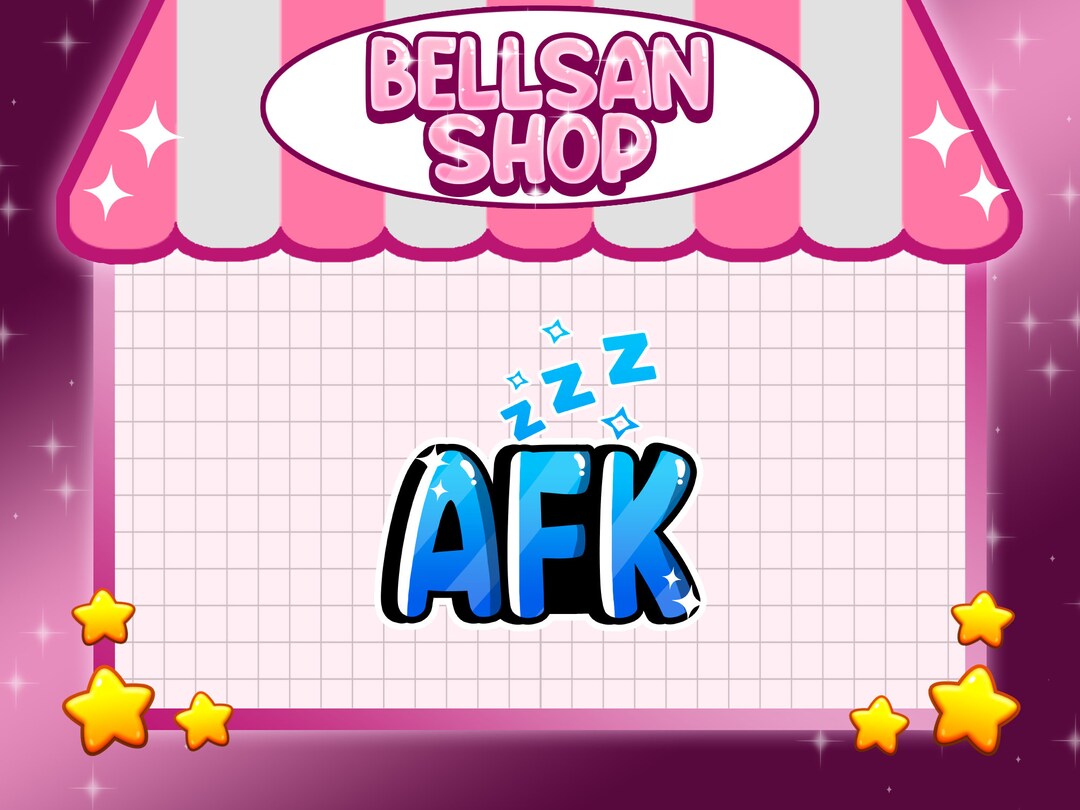 Twitch Emote- AFK - Etsy