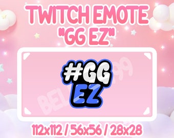 Gg Emote Twitch | Etsy
