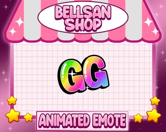 ANIMATED EMOTE - GG - Etsy