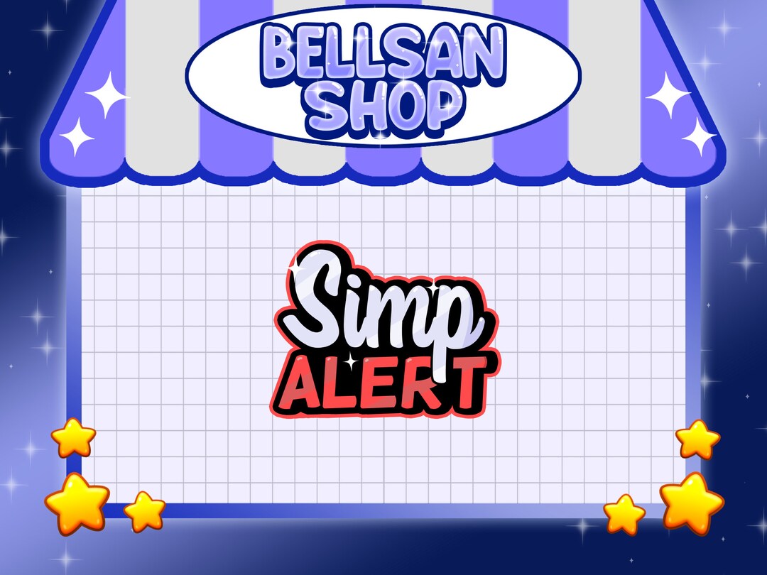 Twitch Emote- SIMP ALERT - Etsy