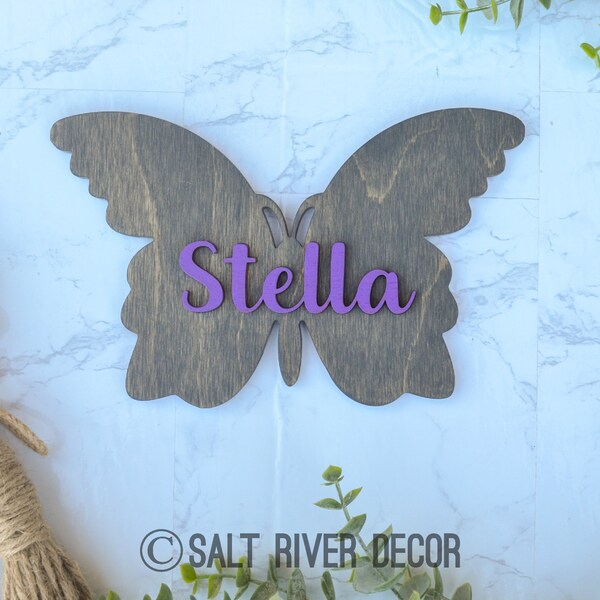 Butterfly Wood - Etsy