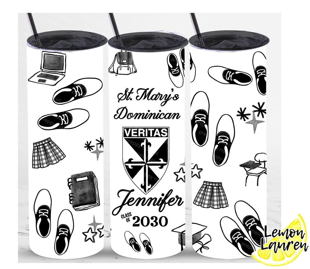 ST. Mary's Dominican High School Veritas Oxford Shoe Tumbler ...