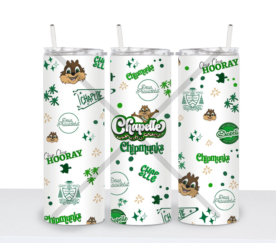 Chapelle High School Custom 20 Ounce Tumbler Customized Personalized ...