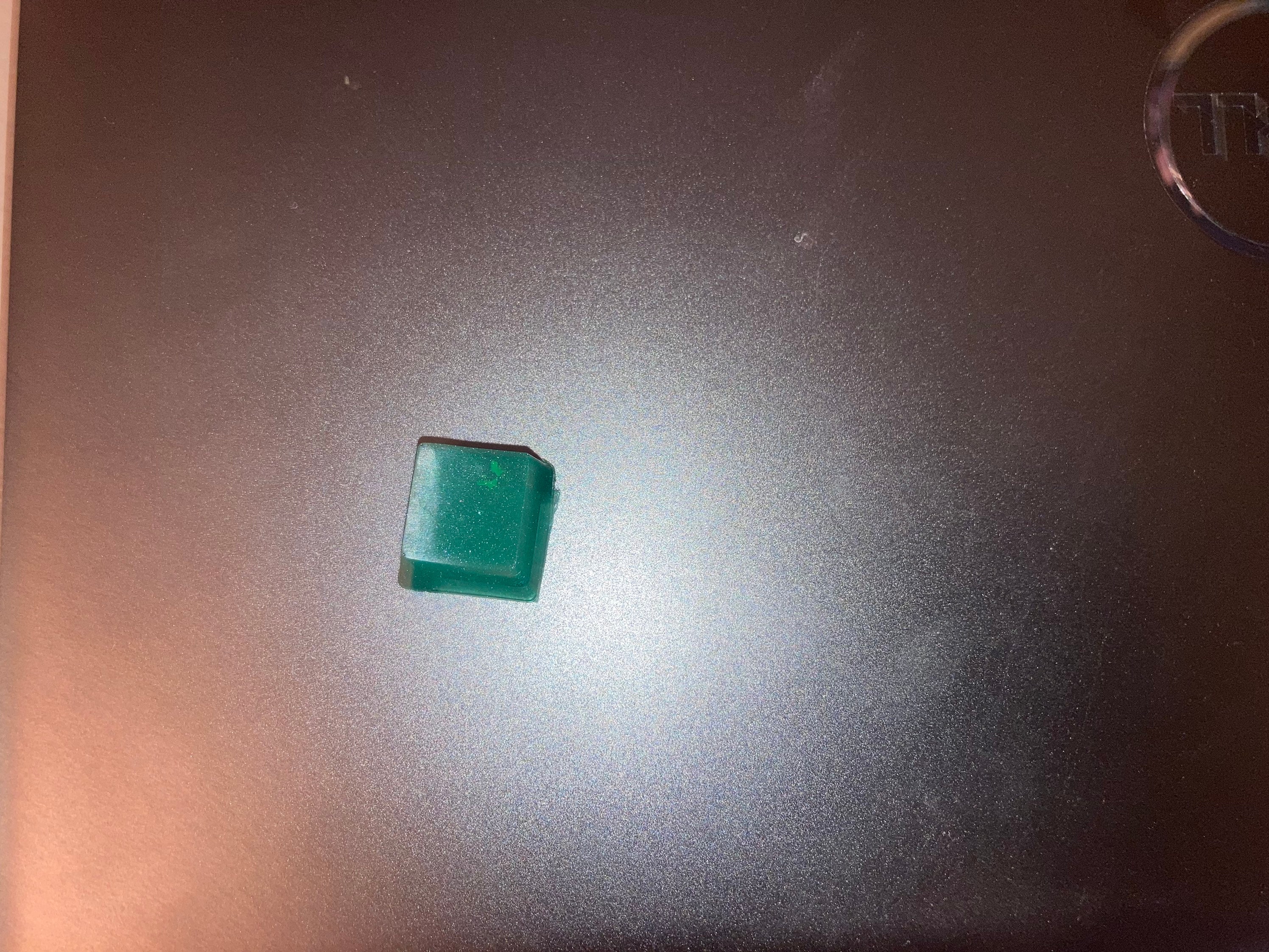 Teal Resin Keycap - Etsy
