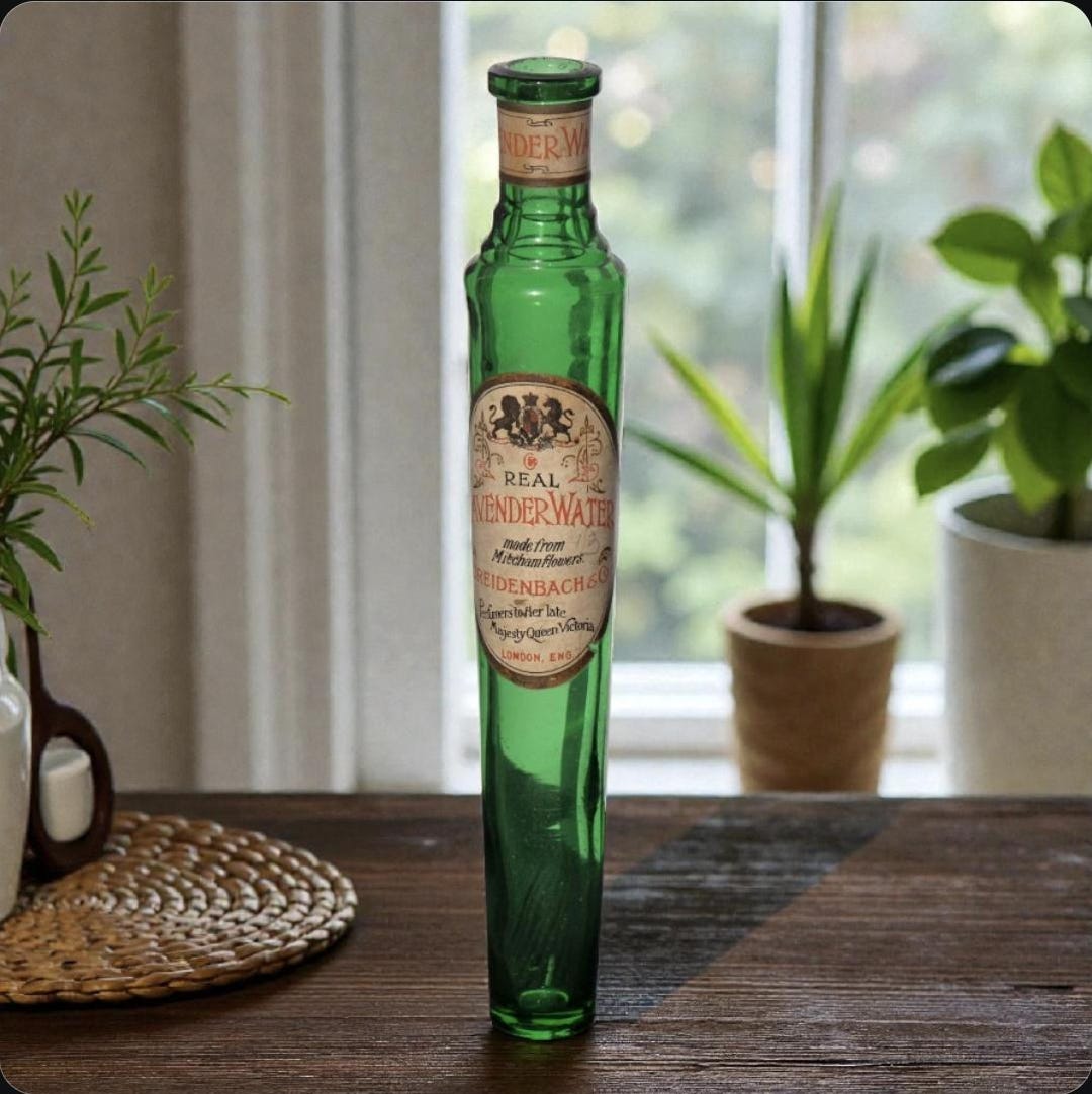 Rare Antique Breidenbach Lavendar Water London * ORIGINAL LABELS ...