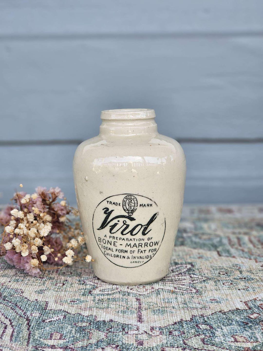 Antique Virol Bone Marrow Tonic * Ideal FAT FOOD for CHILDREN ...