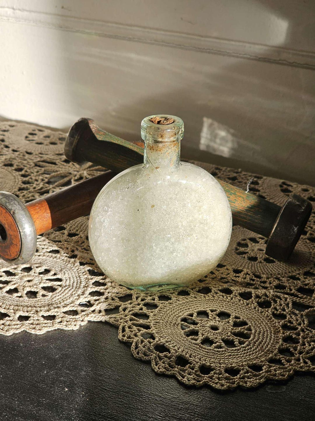 1800s Farina SMELLING SALTS RARE Antique Bottle No 1648 Victorian ...