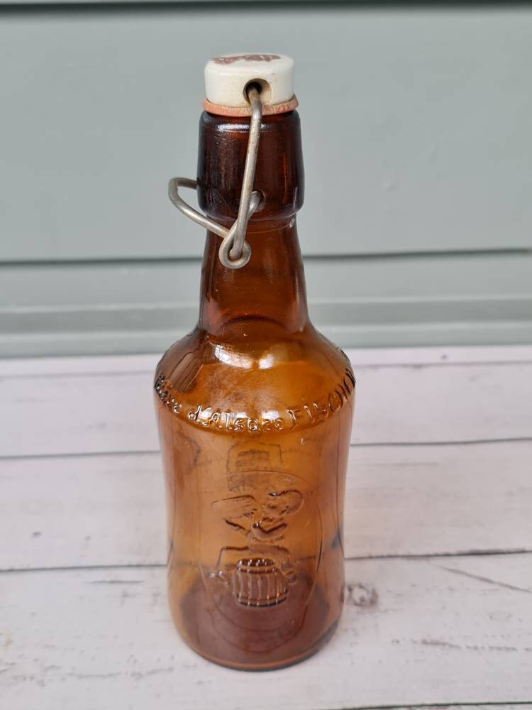 Vintage Fischer Biere D'alsace Brown Empty French Beer - Etsy