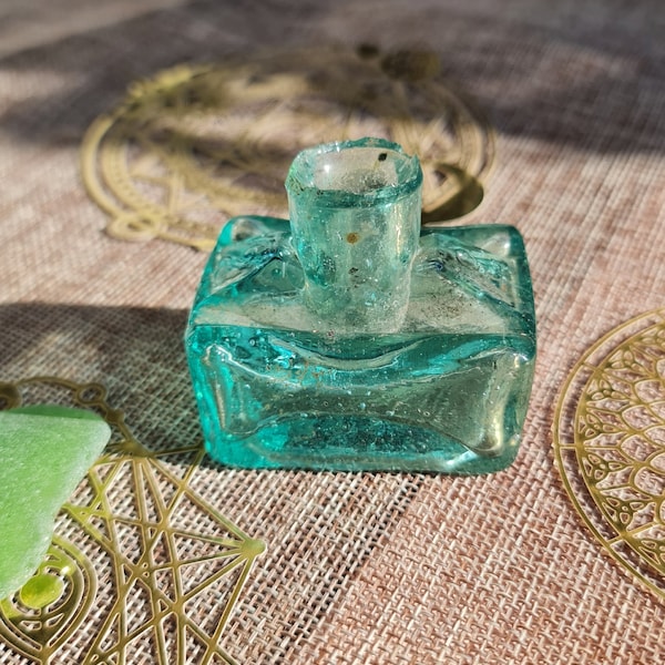Antique Ink Well Bottles - Etsy