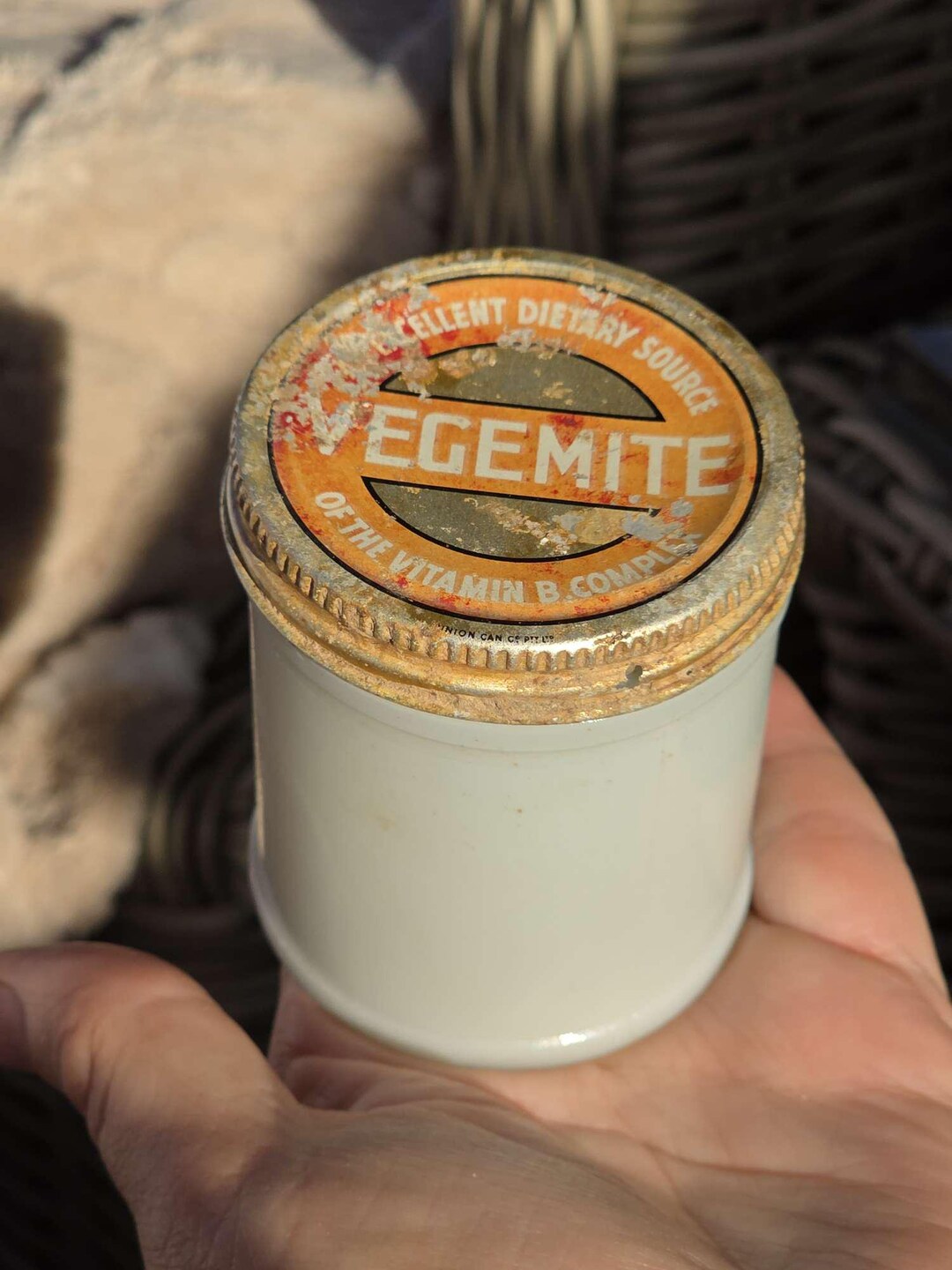 Vintage VEGEMITE Milk Glass Jar With Lid! 1930's- 1940's - Etsy