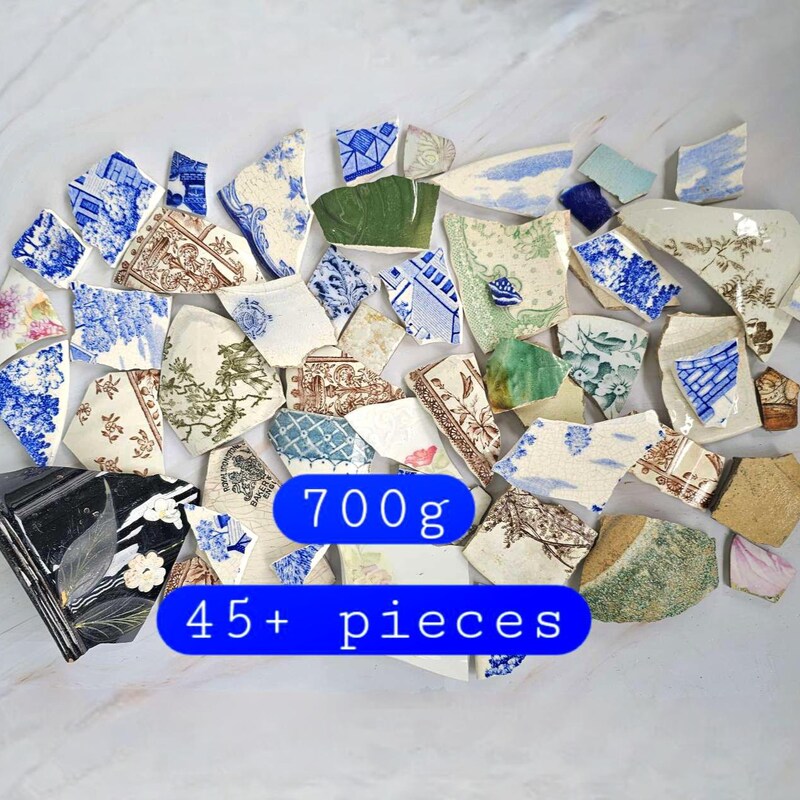 Mosaic Broken China - Etsy