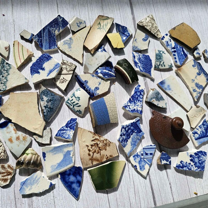 Broken China Art - Etsy
