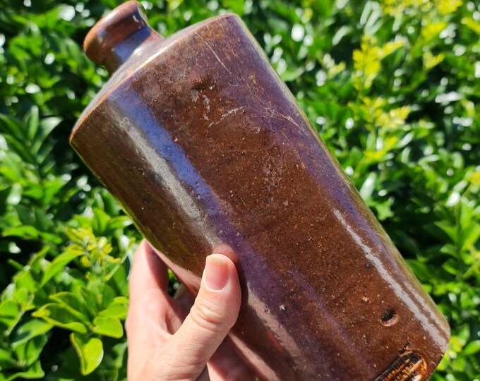 HUGE Antique Stoneware Ink Bottle | 1800's STEPHENS Ink Aldersgate ...