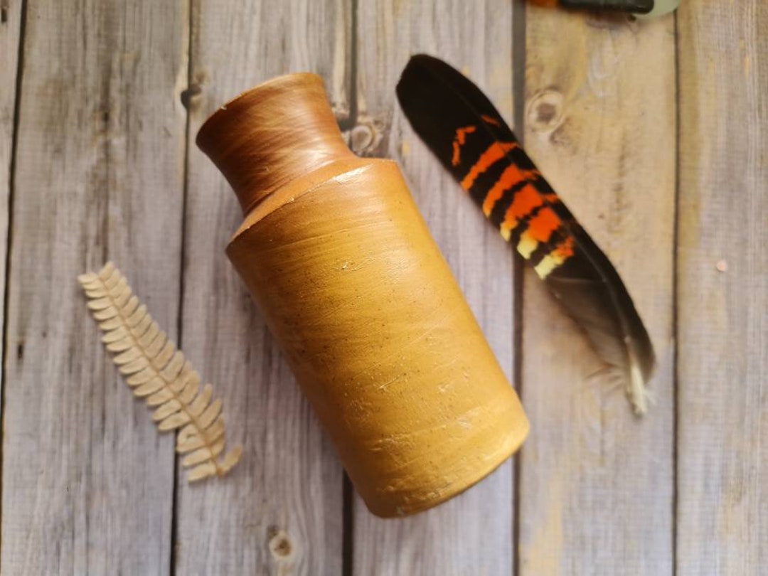 Antique Stoneware Pot 1800's Vintage Blacking Pot - Etsy