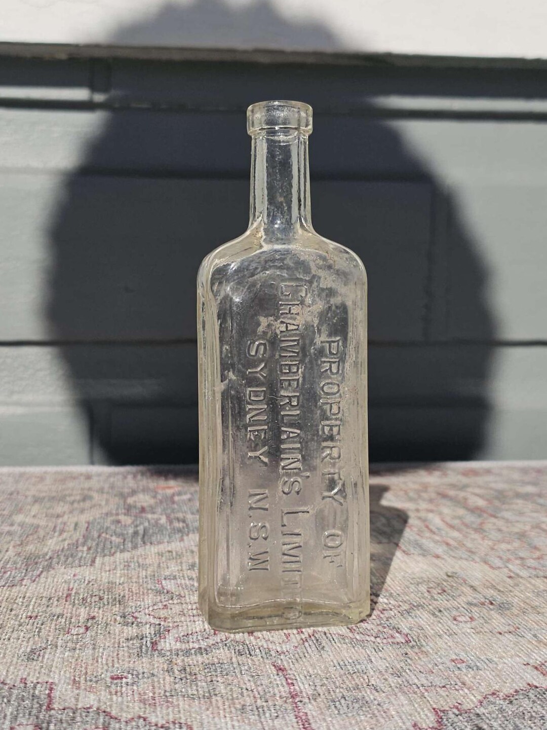 Antique Australian Chamberlain’s Sydney NSW Apothecary Bottle 1922-1934 ...