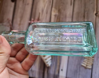 Chamberlains Cough Remedy Antique Bottle - Etsy