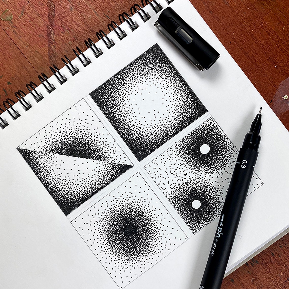 Basic Pointillism Drawing | Digital Art Lesson Plan | Downloadable ...