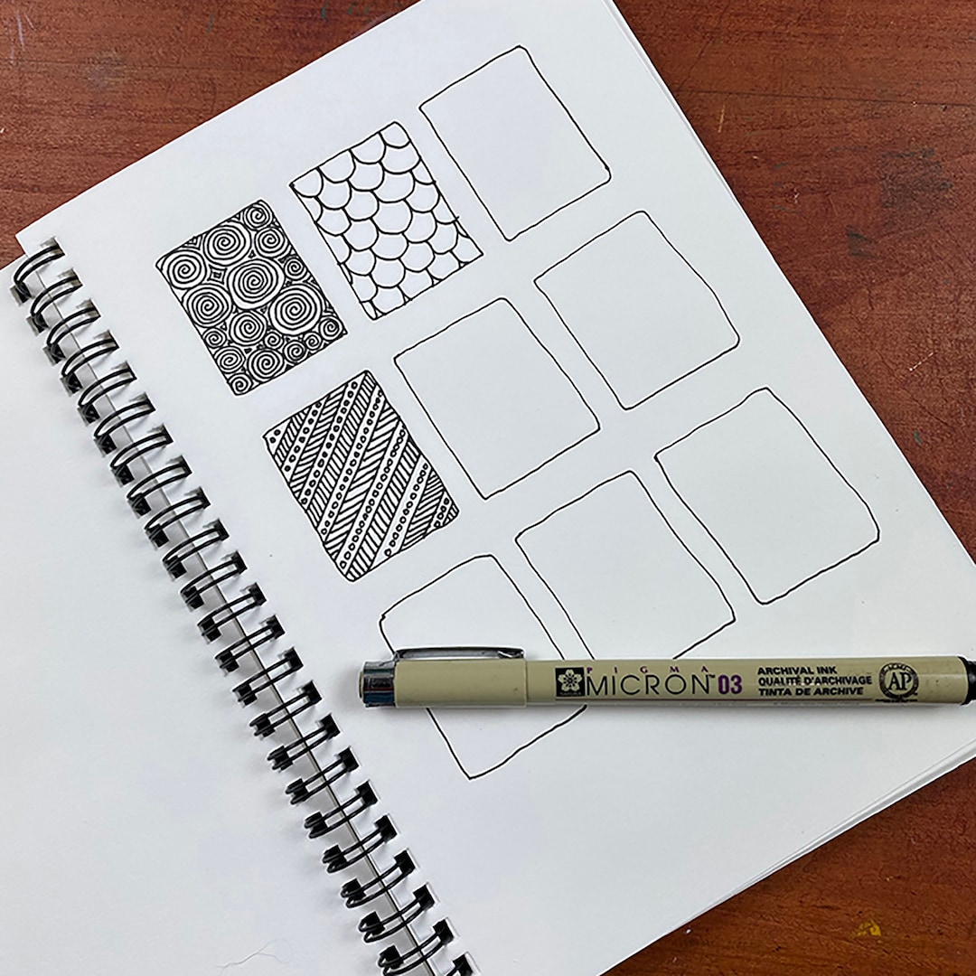 Doodling Art Lesson Plan | Printable Activity (PDF Download) - Etsy ...