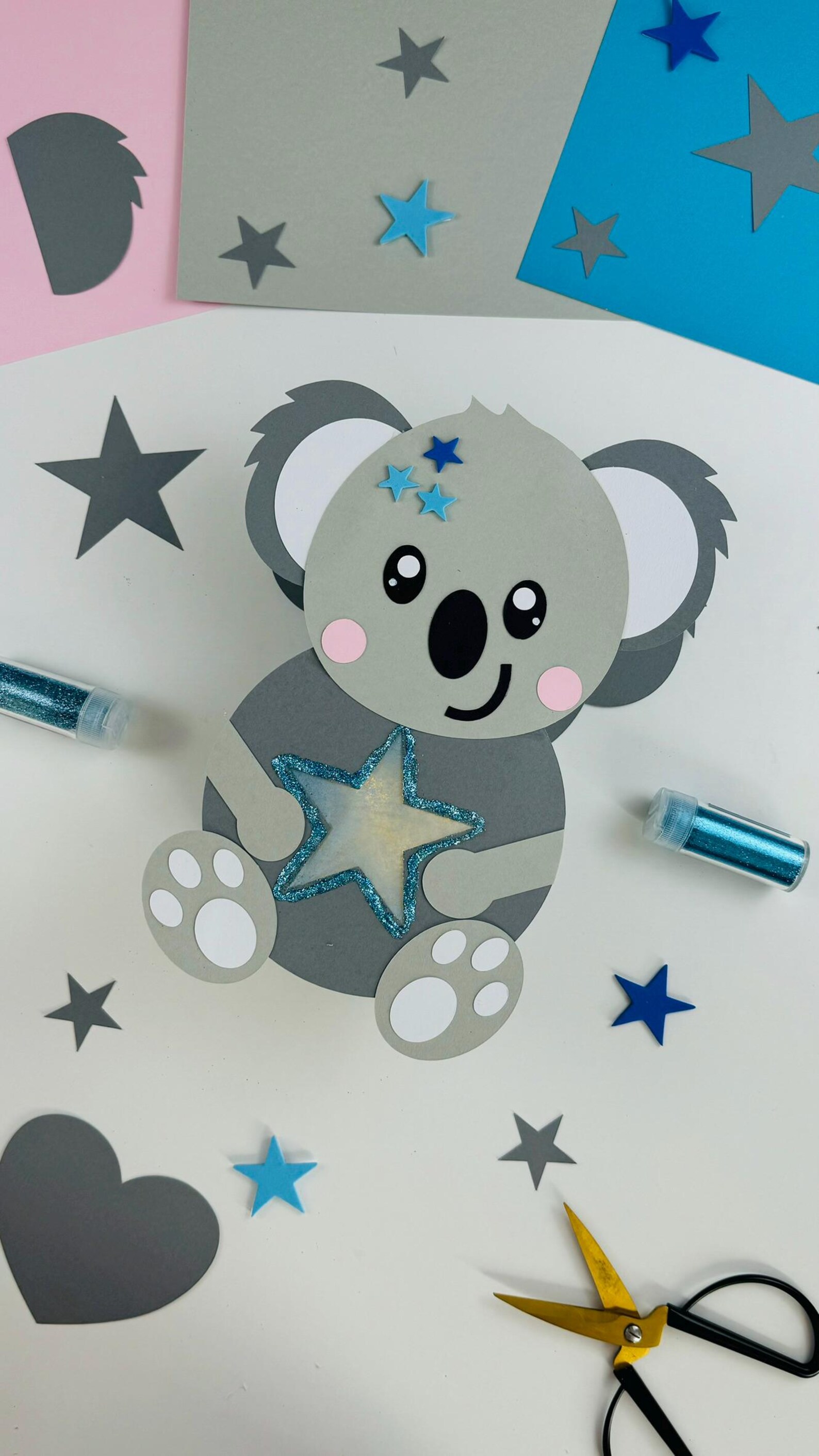 Koala Lantern Craft Template for Girls and Boys / PDF SVG DXF Plotter ...