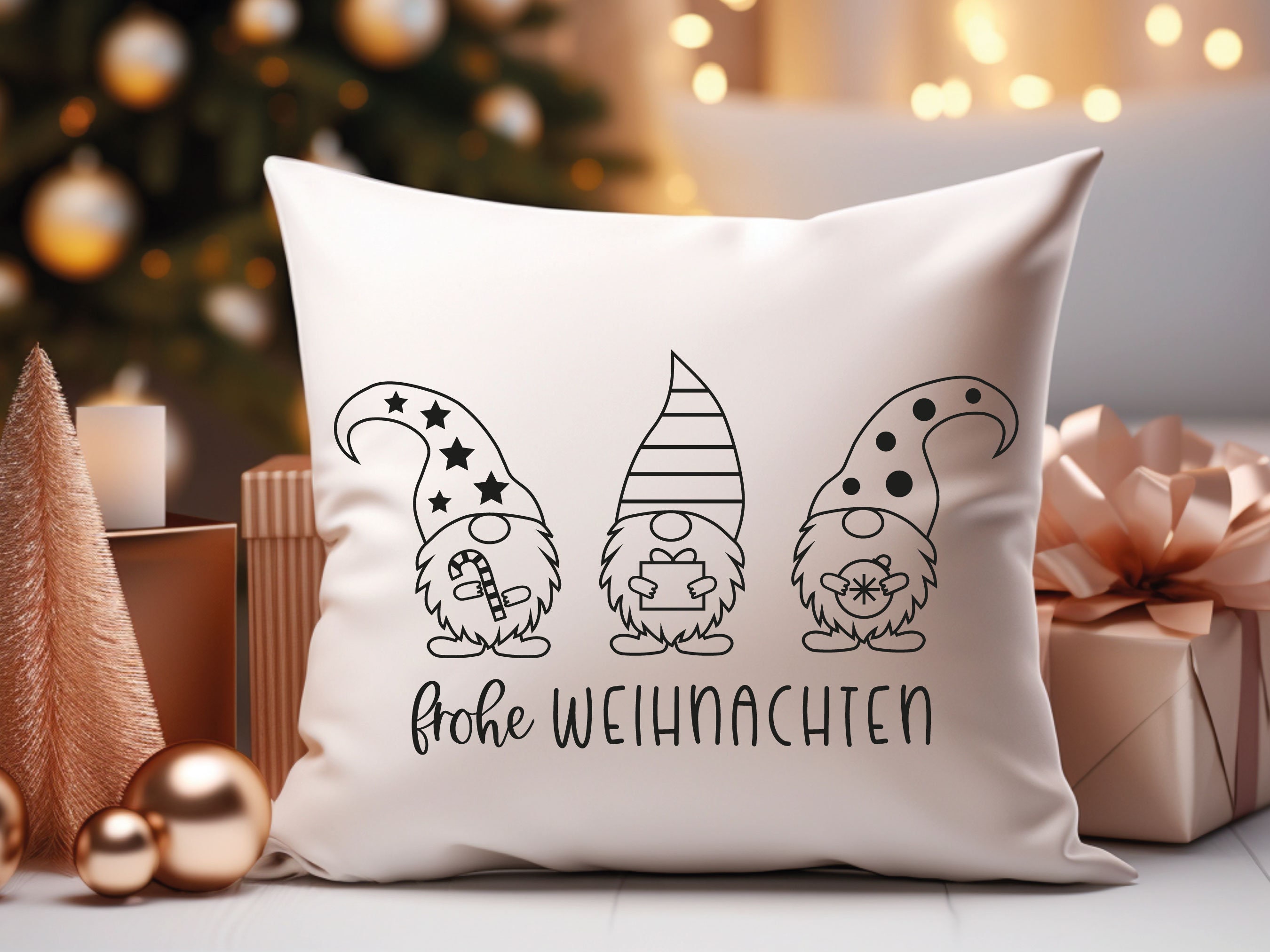 Plotterdatei Wichtel Weihnachten / svg Download / Cricut / Gnome / Geschenk / Adventskalender ...