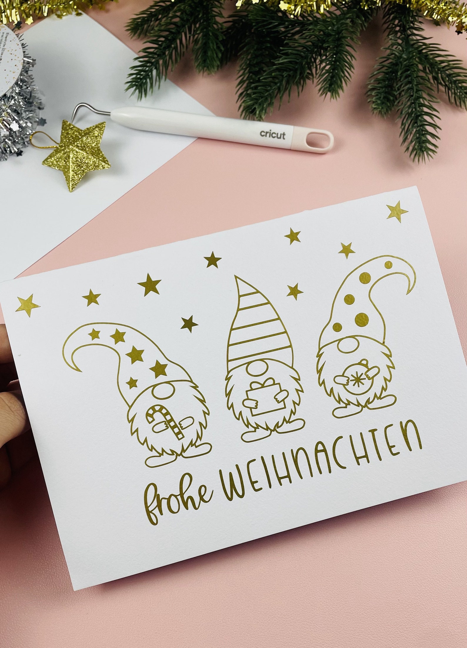 Plotterdatei Wichtel Weihnachten / svg Download / Cricut / Gnome / Geschenk / Adventskalender ...
