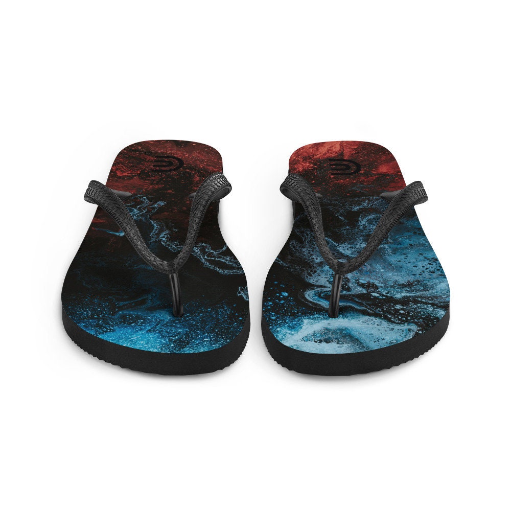 FLIP FLOPS, MODERN Flip Flops, Designer Splash Theme Trendy Flip Flop ...