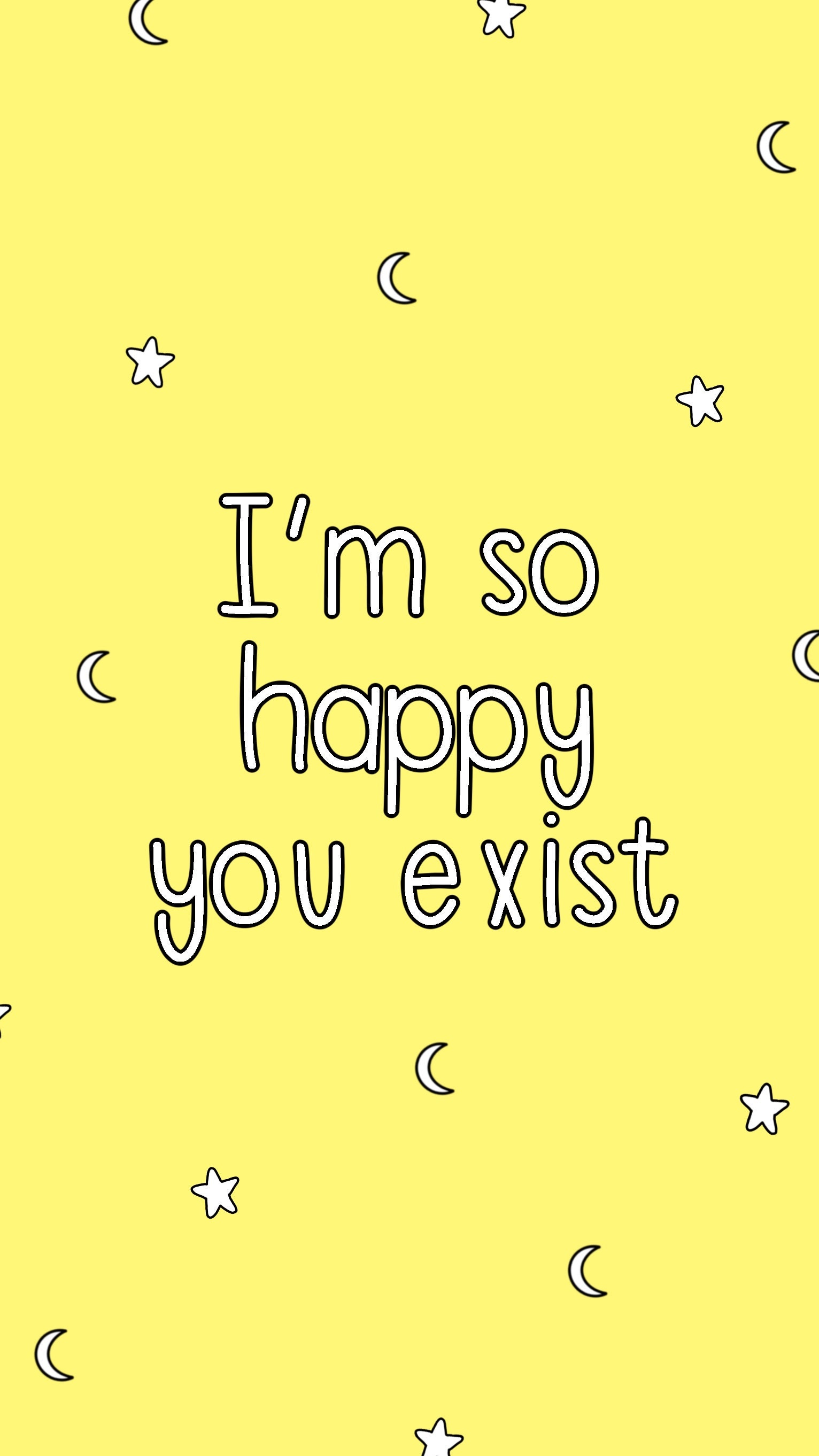 Im so Happy You Exist Phone Background - Etsy UK
