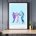 Moon Dance (inspired by Italian Renaissance Painting) - Etsy
