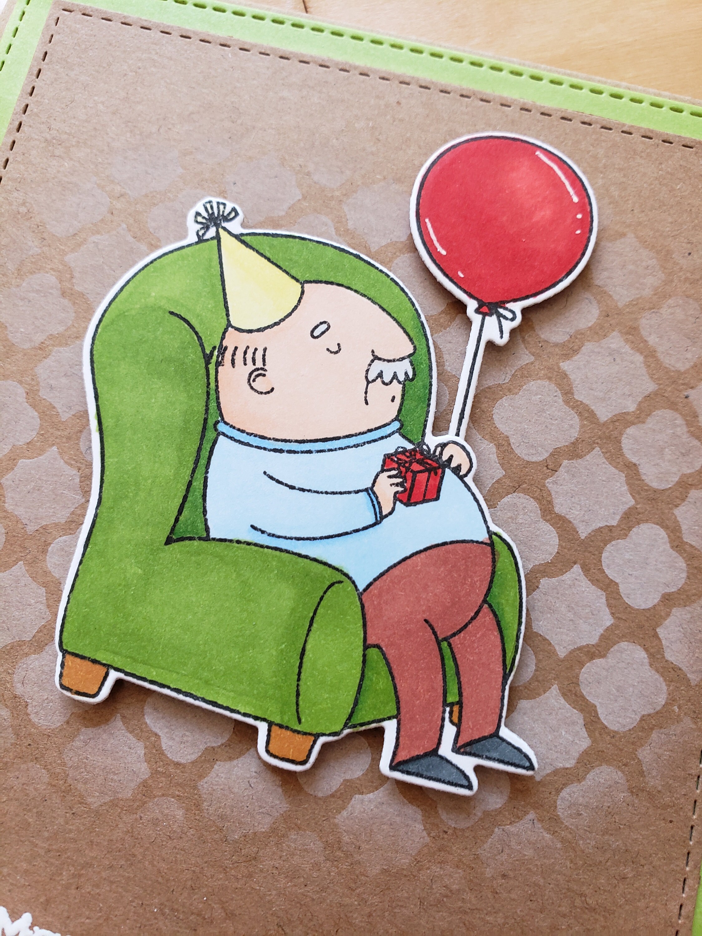 Partied Out Birthday Card, Over the Hill Card, Funny Old Man Card - Etsy