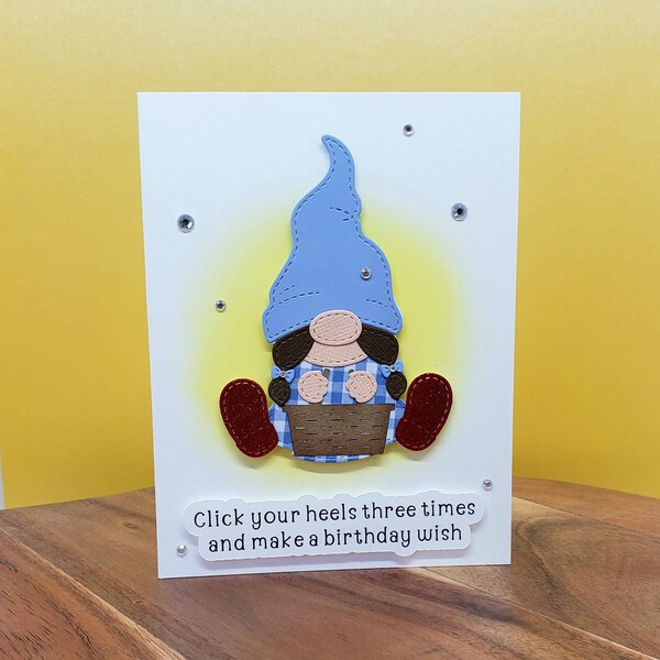 Gnome Printable Birthday Card - Etsy